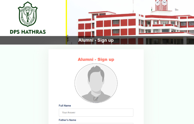 Alumni Sign up